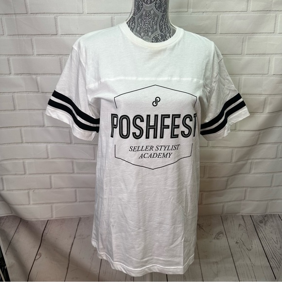 Poshmark | Tops | Poshmark Branded Poshfest Tshirt | Poshmark